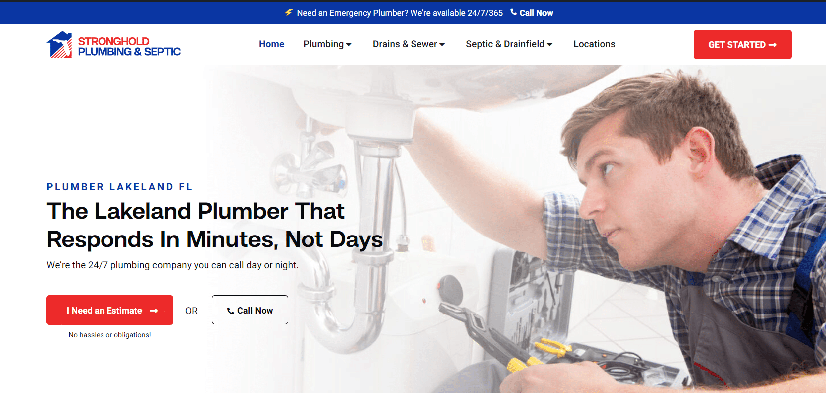 Top-Rated Lakeland Plumbers | Stronghold Plumbing